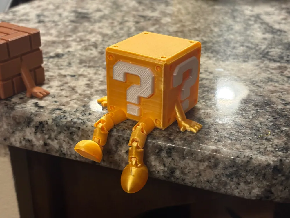Mario Block Buddies - Free 3D Print Model - MakerWorld