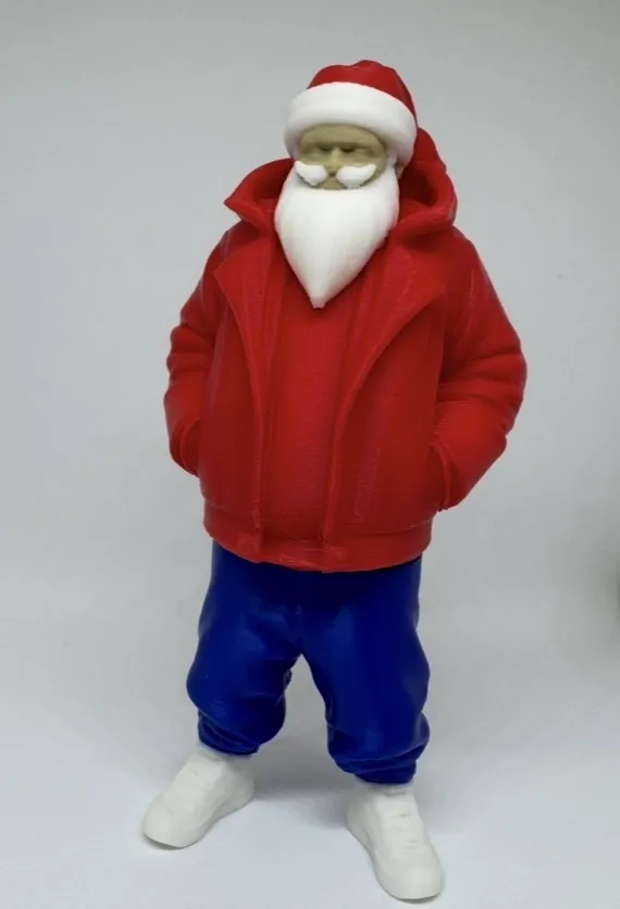 Urban Santa Clause Figur by Michael MakerWorld: Download Free 3D Models