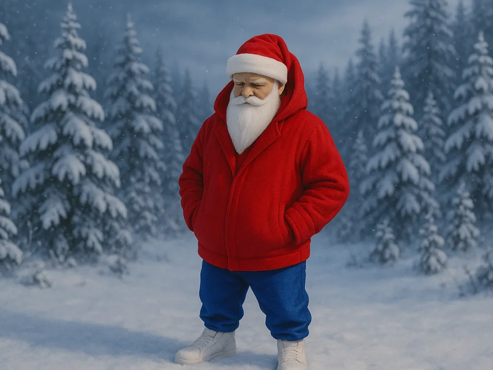 Urban Santa Clause Figur by Michael MakerWorld: Download Free 3D Models