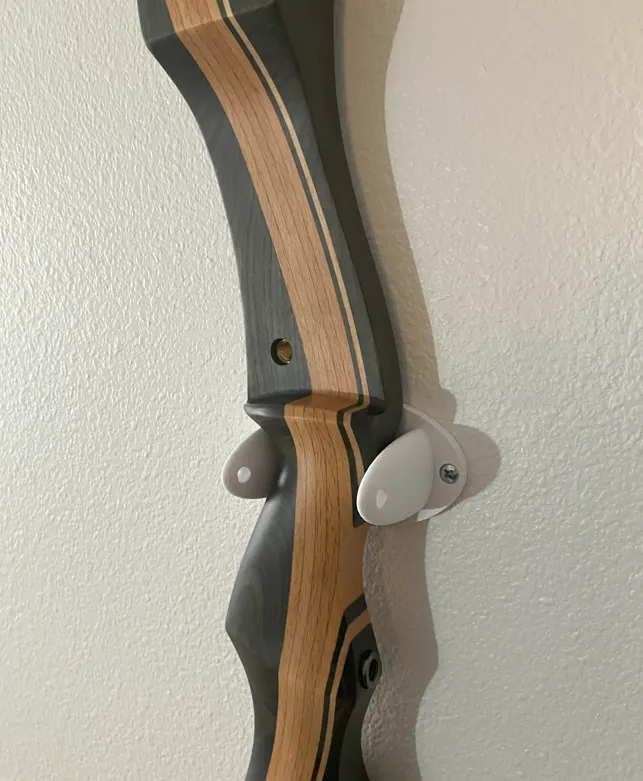 Samick Sage Recurve Bow Wall Mount - Free 3D Print Model - MakerWorld