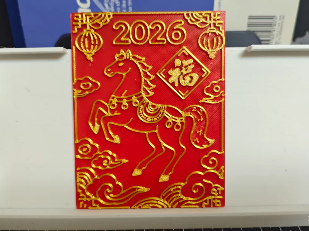 Ornamenti da tavolo per l'Anno del Cavallo 2026 - Free 3D Print Model ...