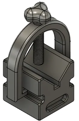 v block and clamp by cherry - MakerWorld