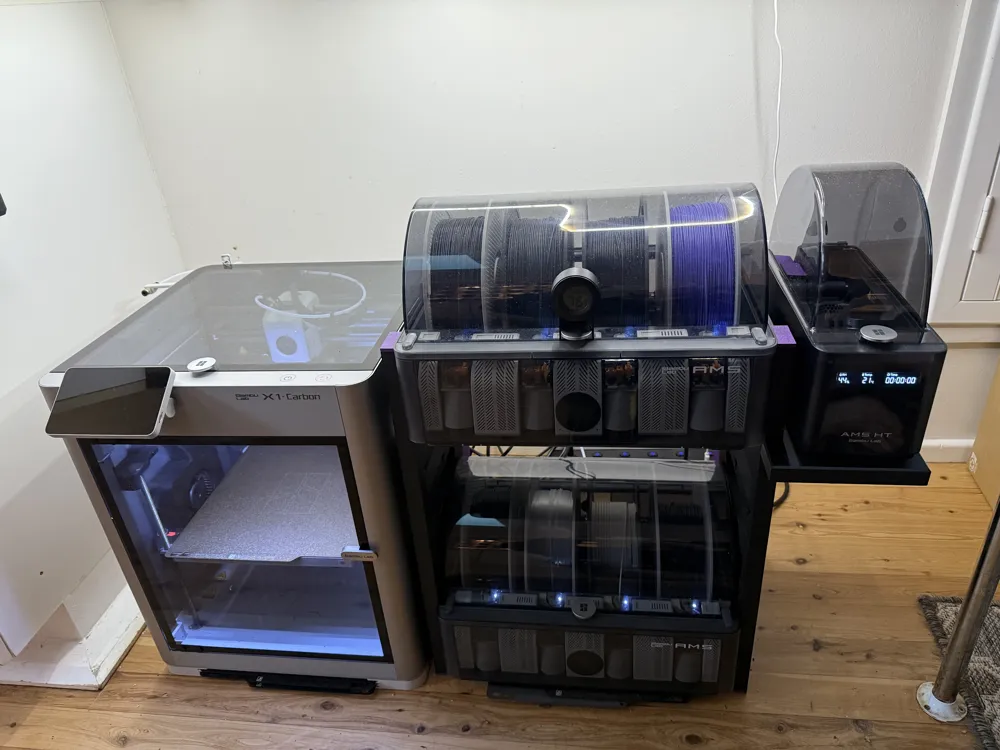 AMS HT shelf for AMS Stacking system (Jaxel) - Free 3D Print Model - MakerWorld