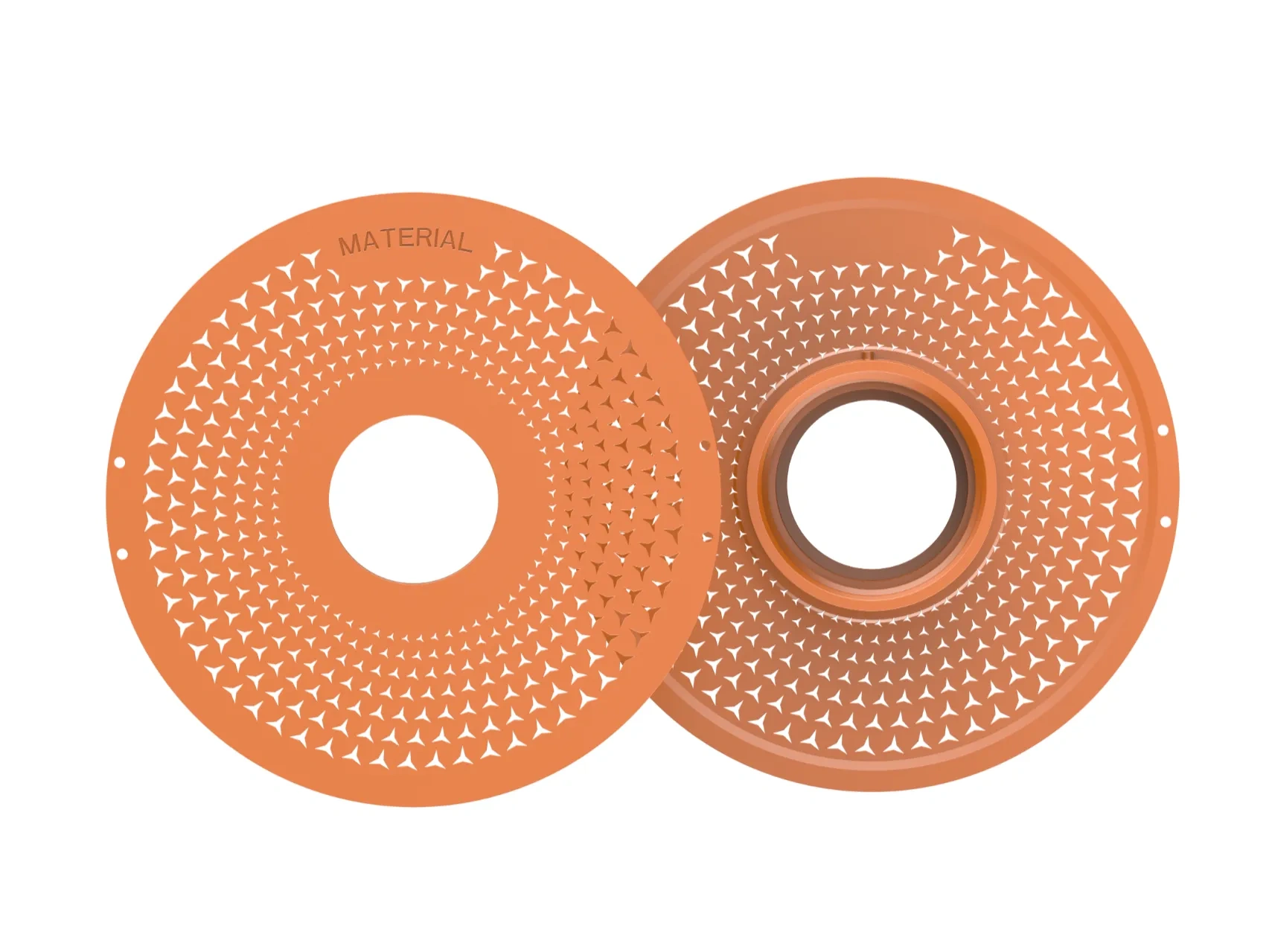 Filament spool, BambuLab original size filament spool compatible with ...