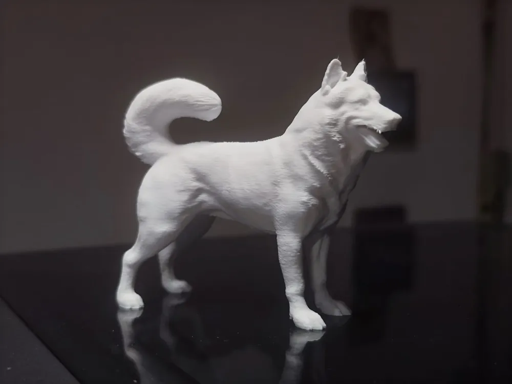 Siberian husky - Free 3D Print Model - MakerWorld