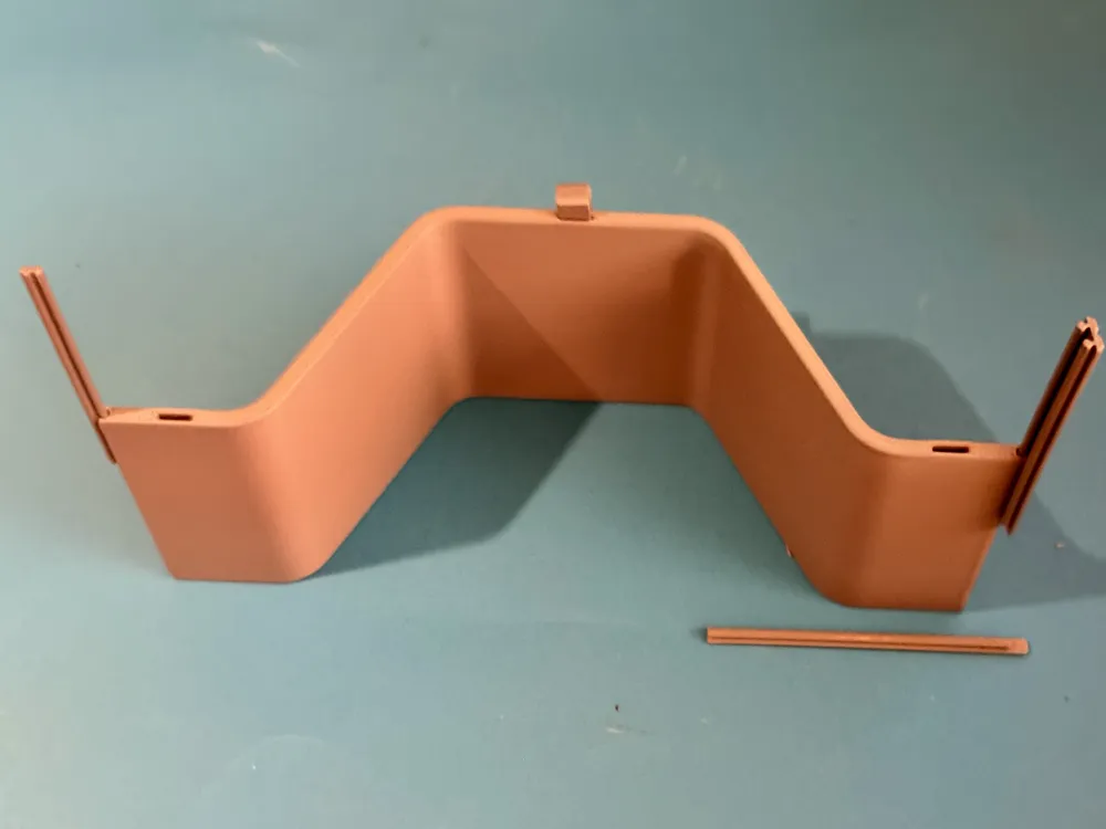 infinitely expandable hexagon shelf / display - Free 3D Print Model ...