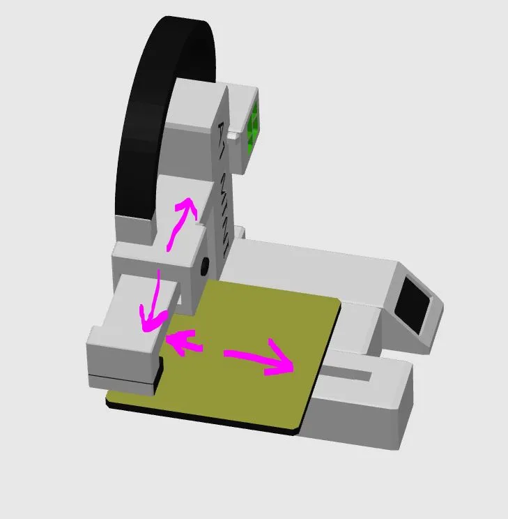 A1 Mini - fidget toy - with moving extruder and moving bed by OLLESTORE ...