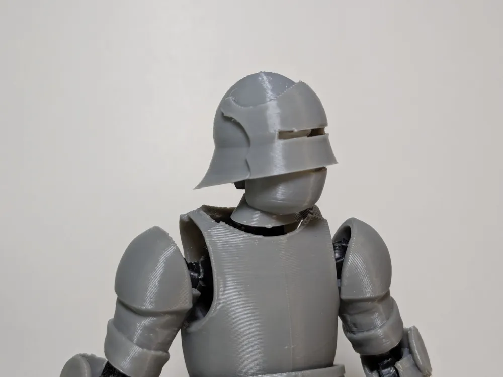 Sallet helmet for Knight Dummy 13 - Free 3D Print Model - MakerWorld