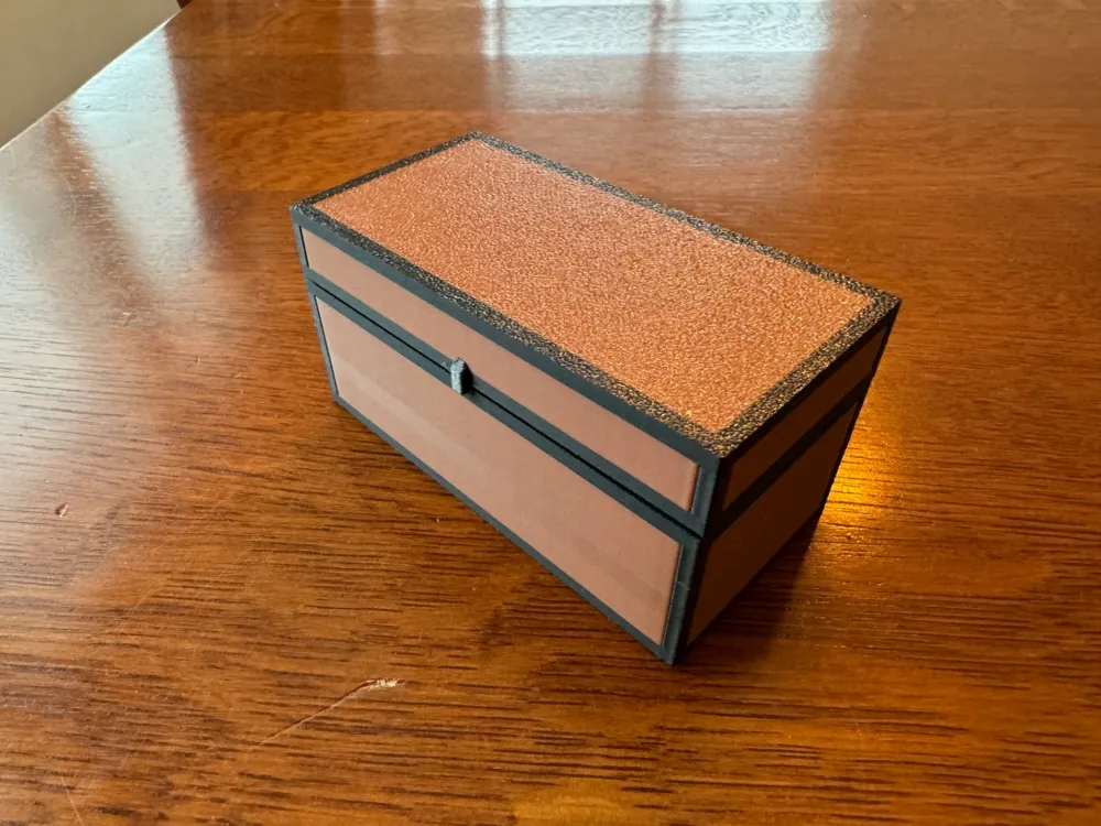 Minecraft Double Chest by MysticalStrings - MakerWorld