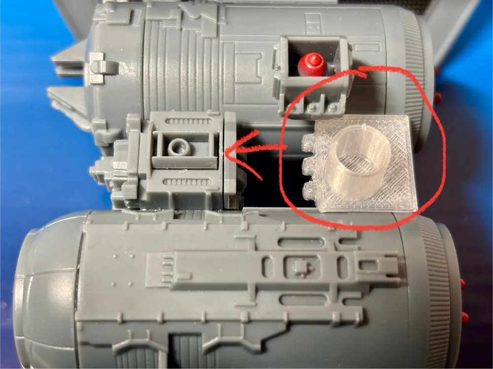 Star Wars MGS Tie Bomber Custom Stand by CT-1226 MakerWorld: Download ...