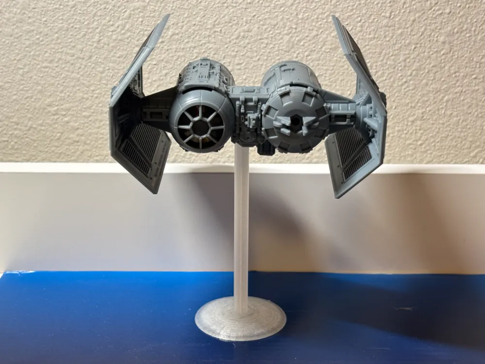 Star Wars MGS Tie Bomber Custom Stand - Free 3D Print Model - MakerWorld