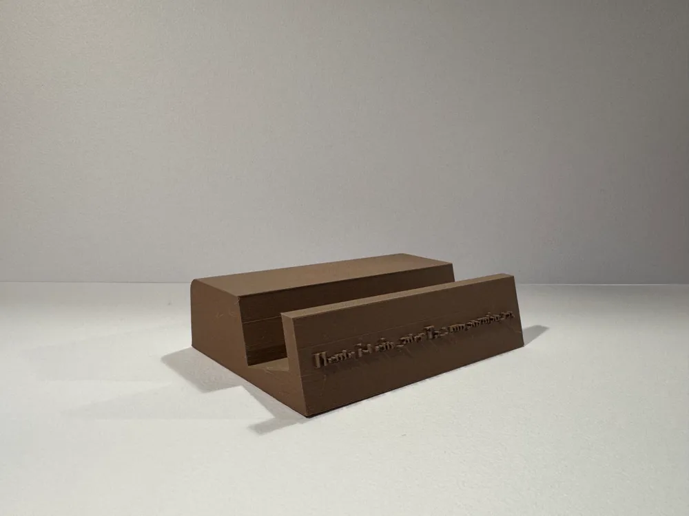 Desk Calendar Stand/Paper - Free 3D Print Model - MakerWorld