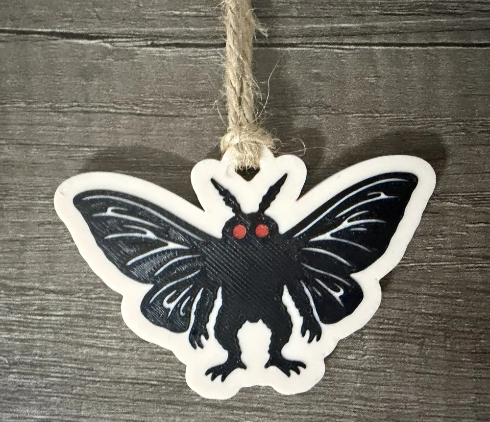 Mothman Ornament - Free 3D Print Model - MakerWorld