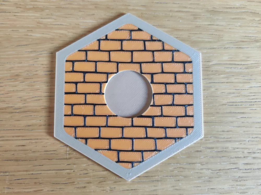 Settlers of Catan - brick/clay tile by Vupiduu MakerWorld: Download ...