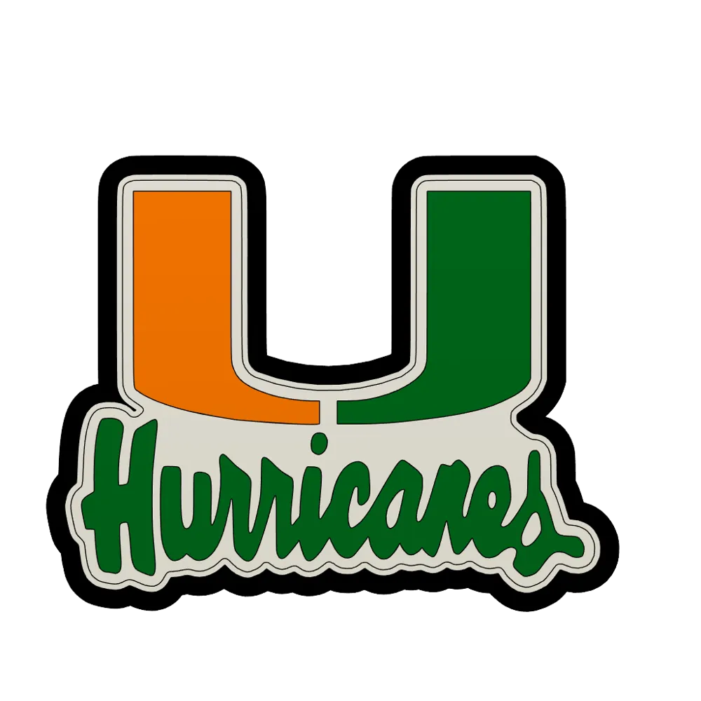 Miami Hurricanes - LED Light Box (Updated) by MayHemMakerWorld ...