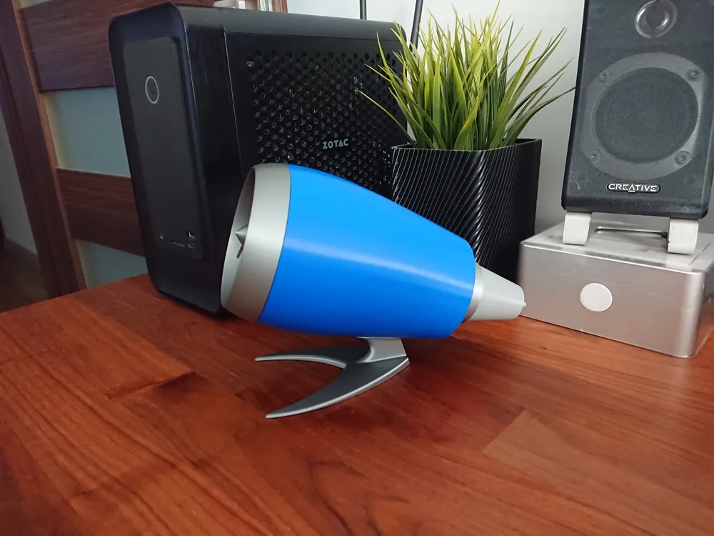 Jet Engine Clock - Free 3D Print Model - MakerWorld