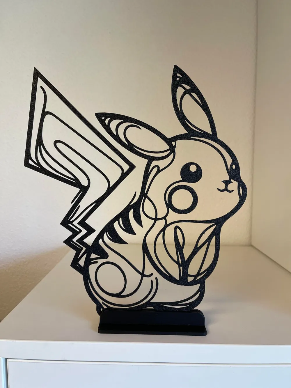 Pickachu singel line art by The Line Art Girl