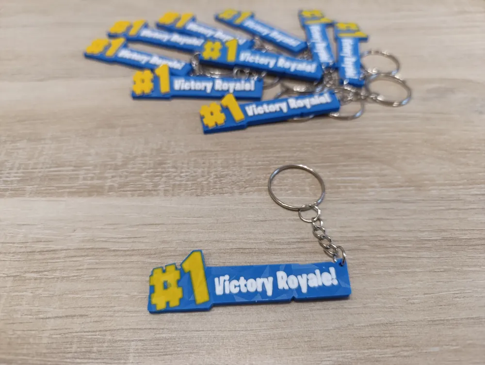 Fortnite victory royale keychain by Kralevic - MakerWorld