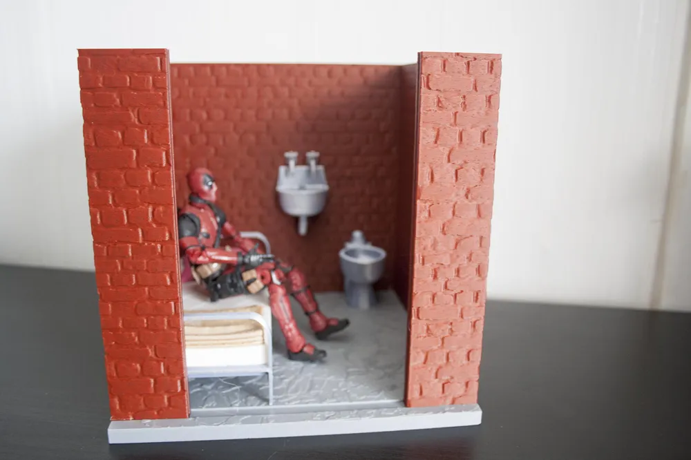 Jail Cell diorama, scale 1:12 by Wilhelmus MakerWorld: Download Free 3D ...