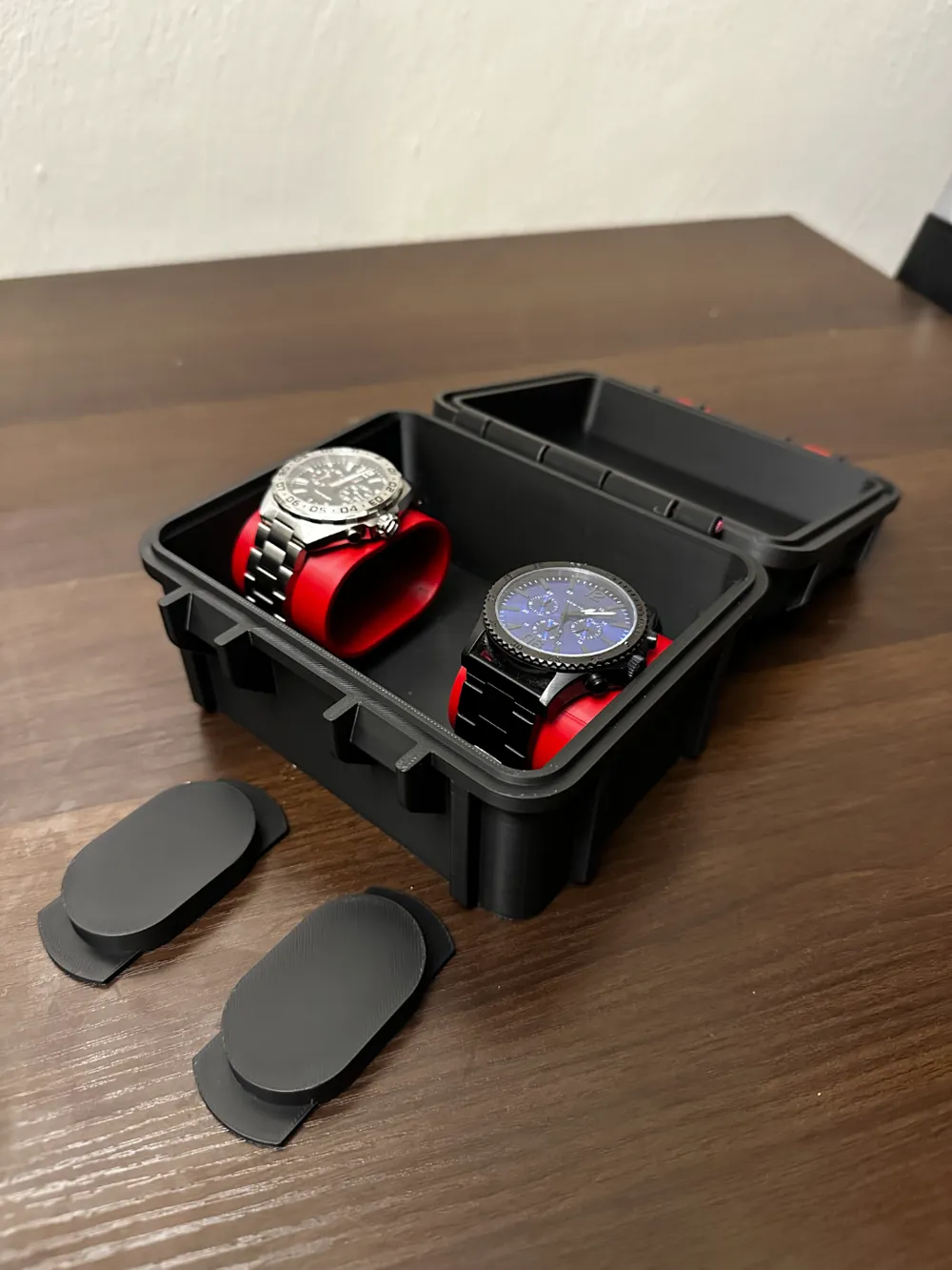 Two Watch Travel Case - Free 3D Print Model - MakerWorld