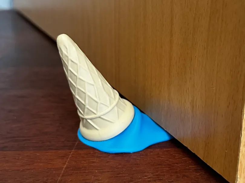 Melting Ice Cream Door Stopper / Funny Door Stop by Tekk3D MakerWorld ...