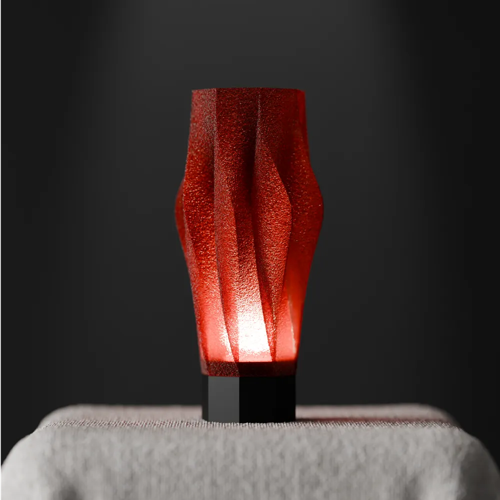 Elegant Finned Lamp. Bambu Lamp Kit. MH001 - Free 3D Print Model ...