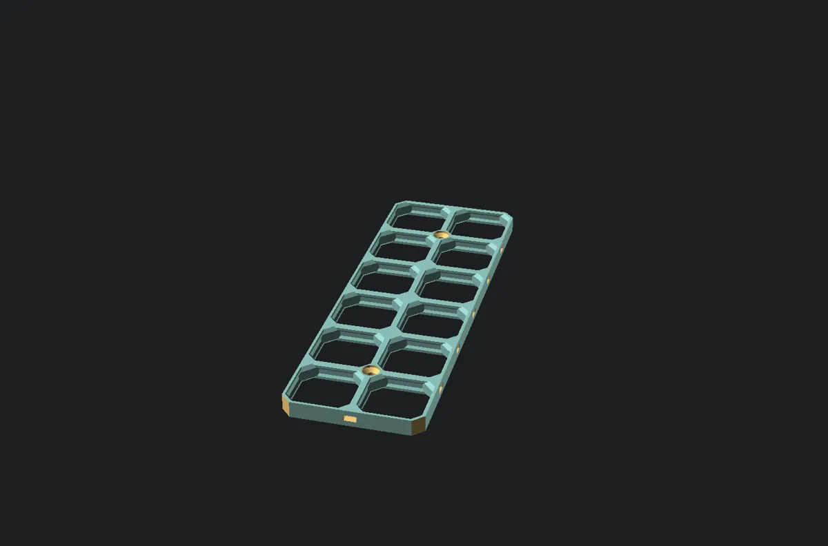 öppen rutnät - kakelgenerator - Gratis 3D utskrifts modell - MakerWorld