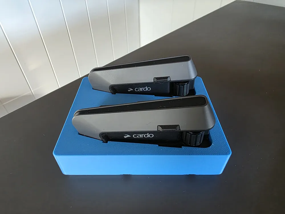 Cardo Packtalk Edge Gridfinity Holder (2x2,5) - Free 3D Print Model ...