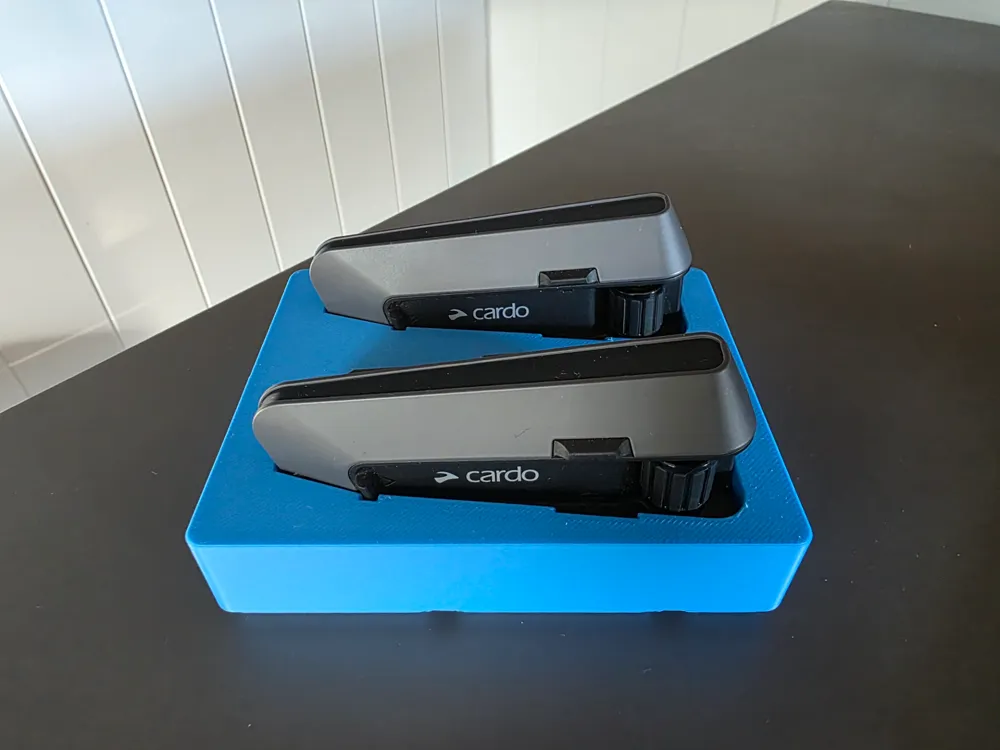 Cardo Packtalk Edge Gridfinity Holder (2x2,5) by Confirmz MakerWorld ...