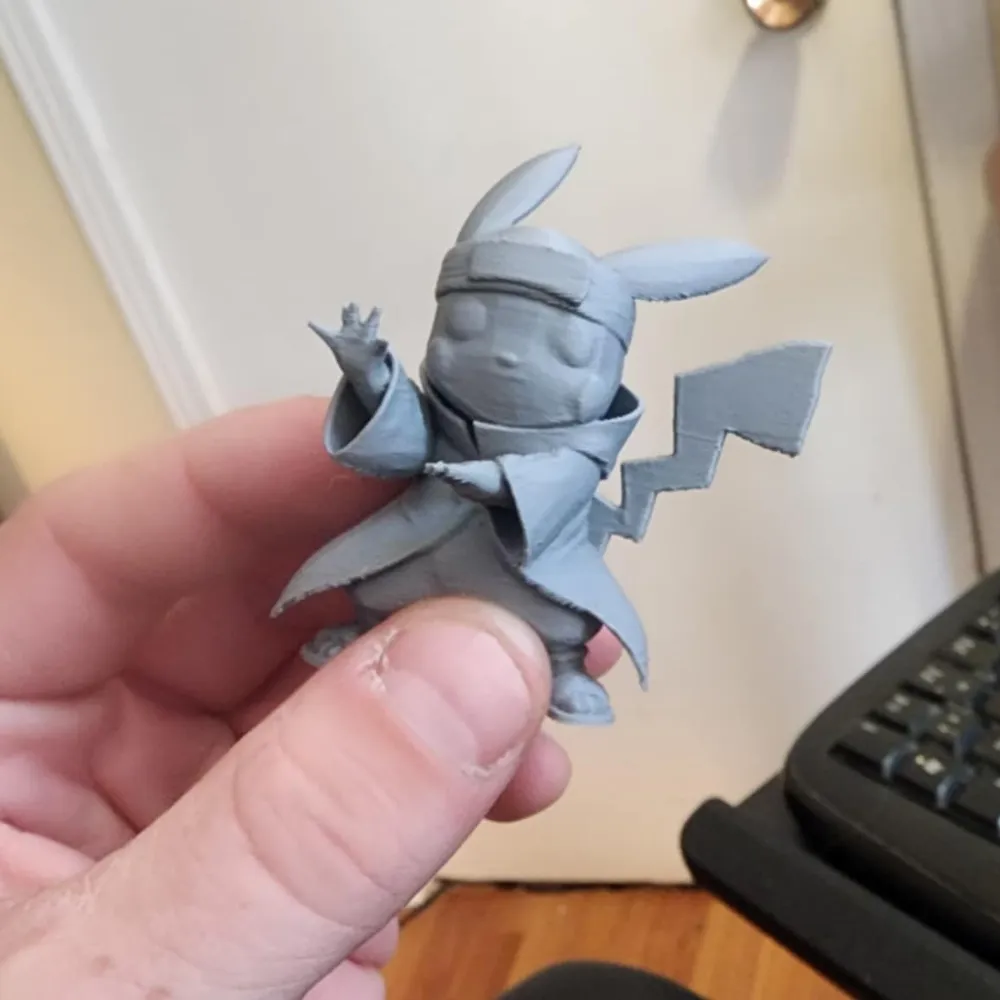 Akatsuki Cloak Pikachu - miniature by Relics Guards MakerWorld ...