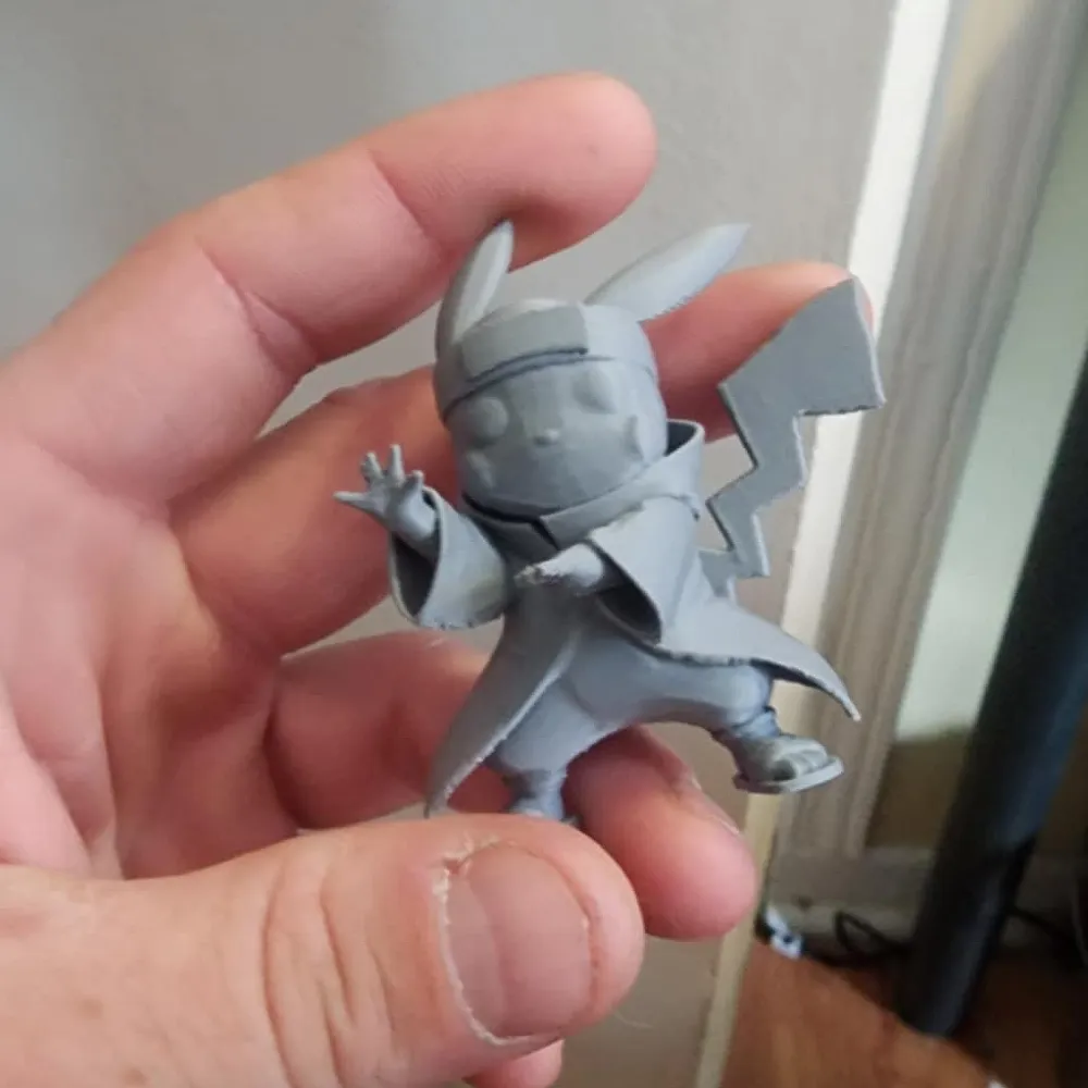 Akatsuki Cloak Pikachu - miniature by Relics Guards MakerWorld ...