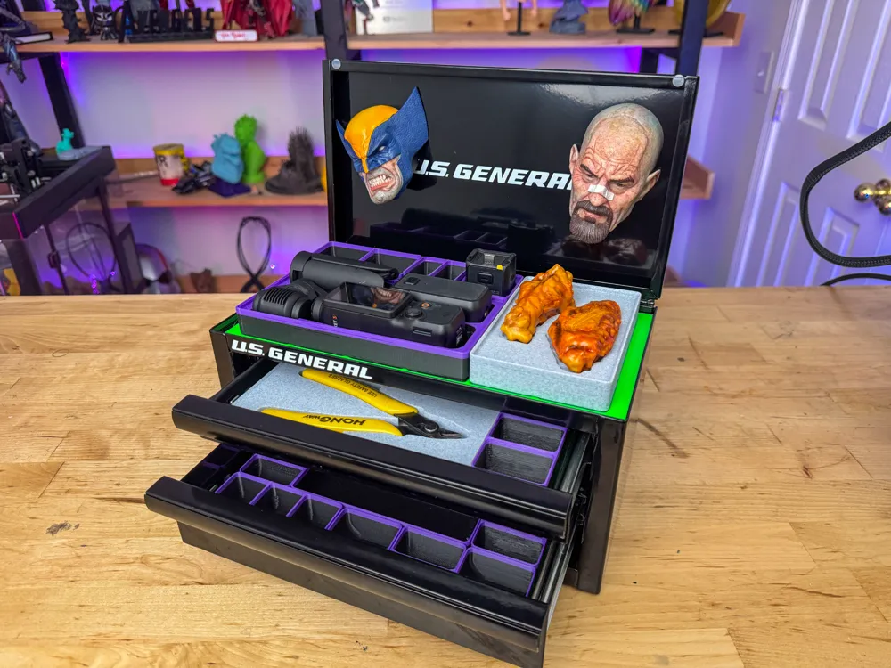 Gridfinity - Harbor Freight Mini Toolbox by Uncle Jessy MakerWorld ...