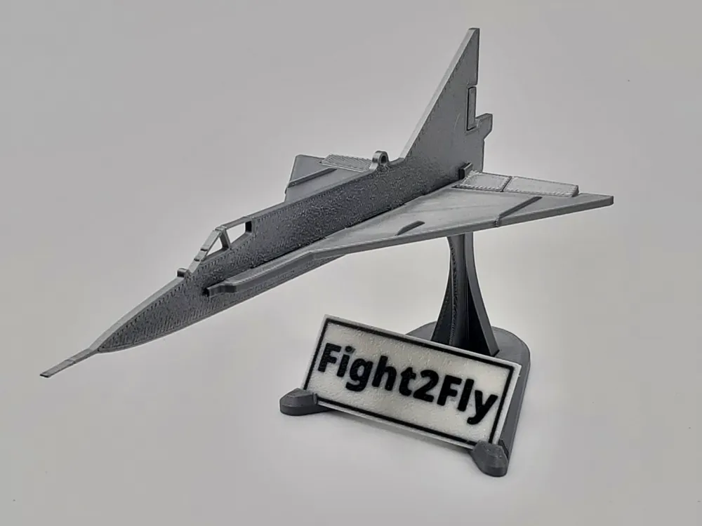 Convair F-102 Delta Dagger Fighter Jet Model Kit by Fight2Fly - MakerWorld