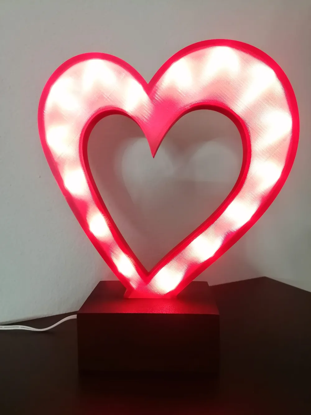 Heart lamp by PrintOne Maker - MakerWorld