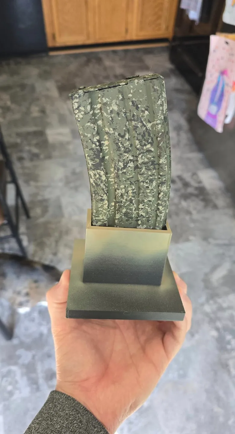 AR15 Mag spray paint base by 3D Endeavors - MakerWorld