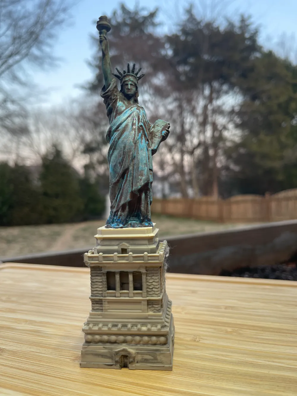 Statue Of Liberty - Realistic, no supports - Free 3D Print Model ...