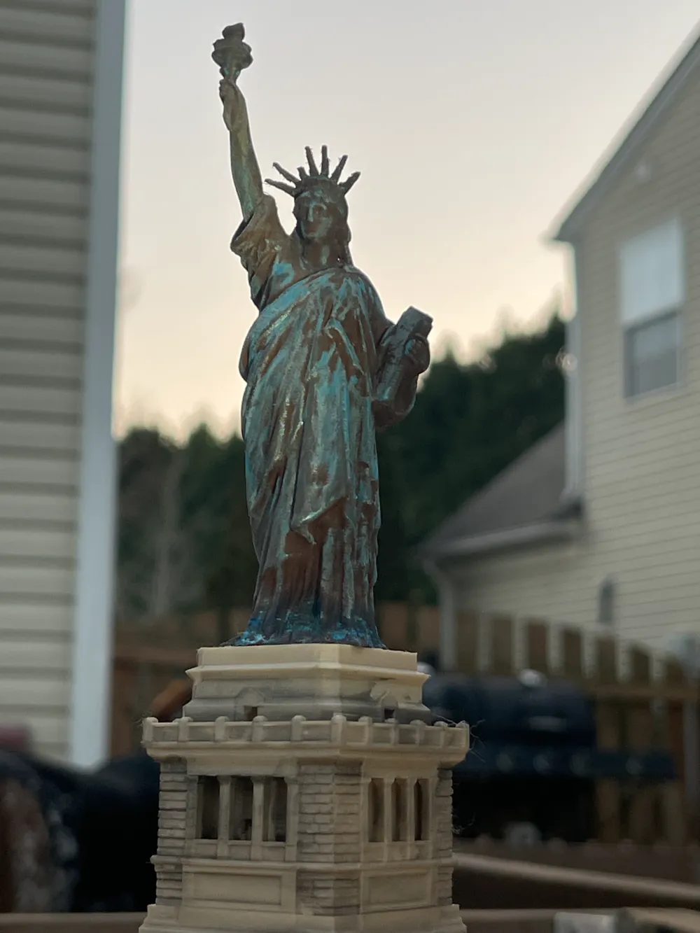 Statue Of Liberty - Realistic, no supports - Free 3D Print Model ...