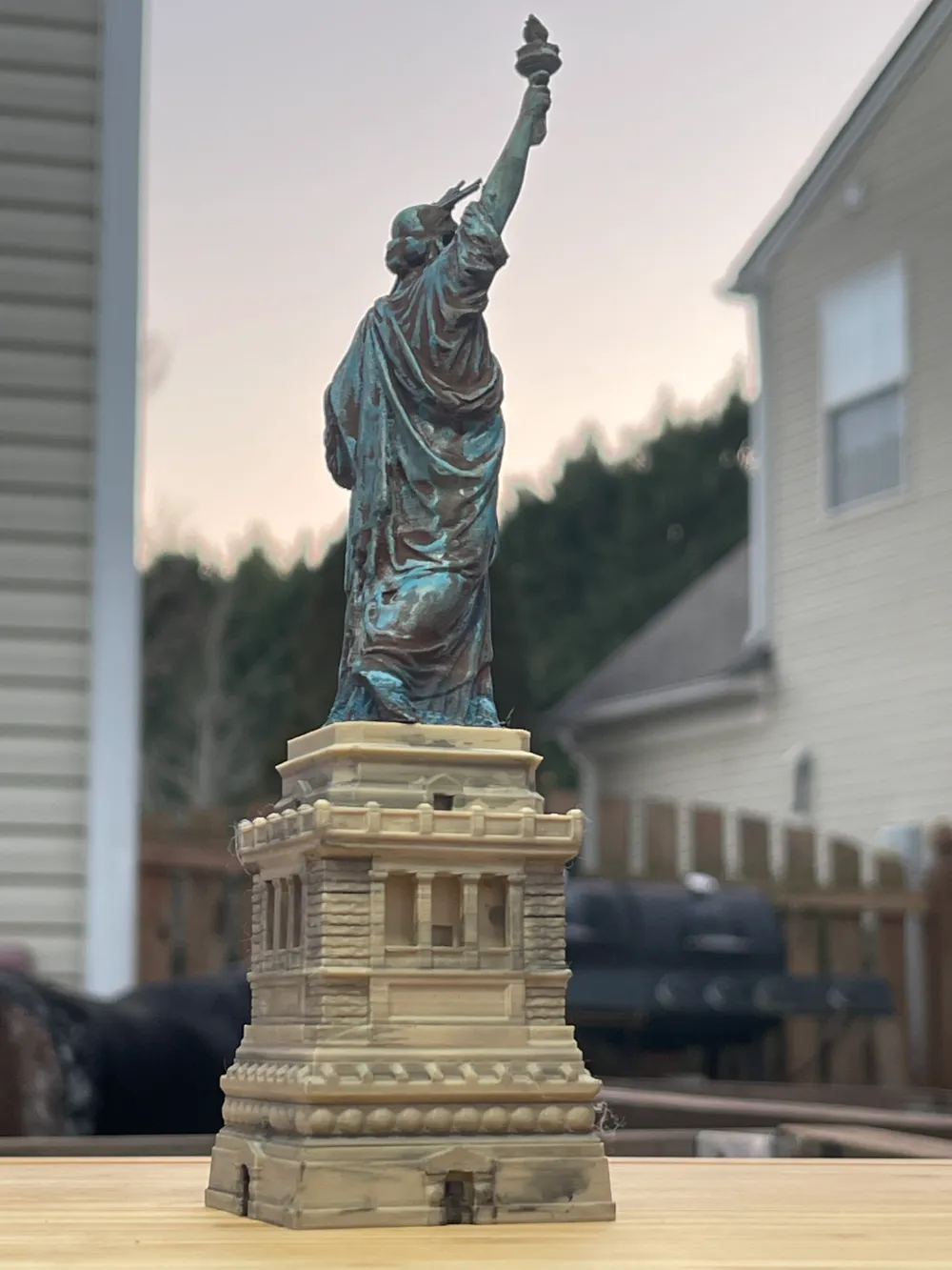 Statue Of Liberty - Realistic, no supports - Free 3D Print Model ...