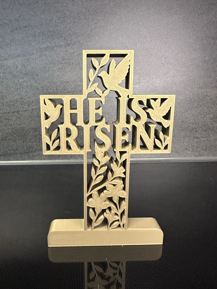 He is Risen display, Easter display by AromaPrint MakerWorld: Download ...