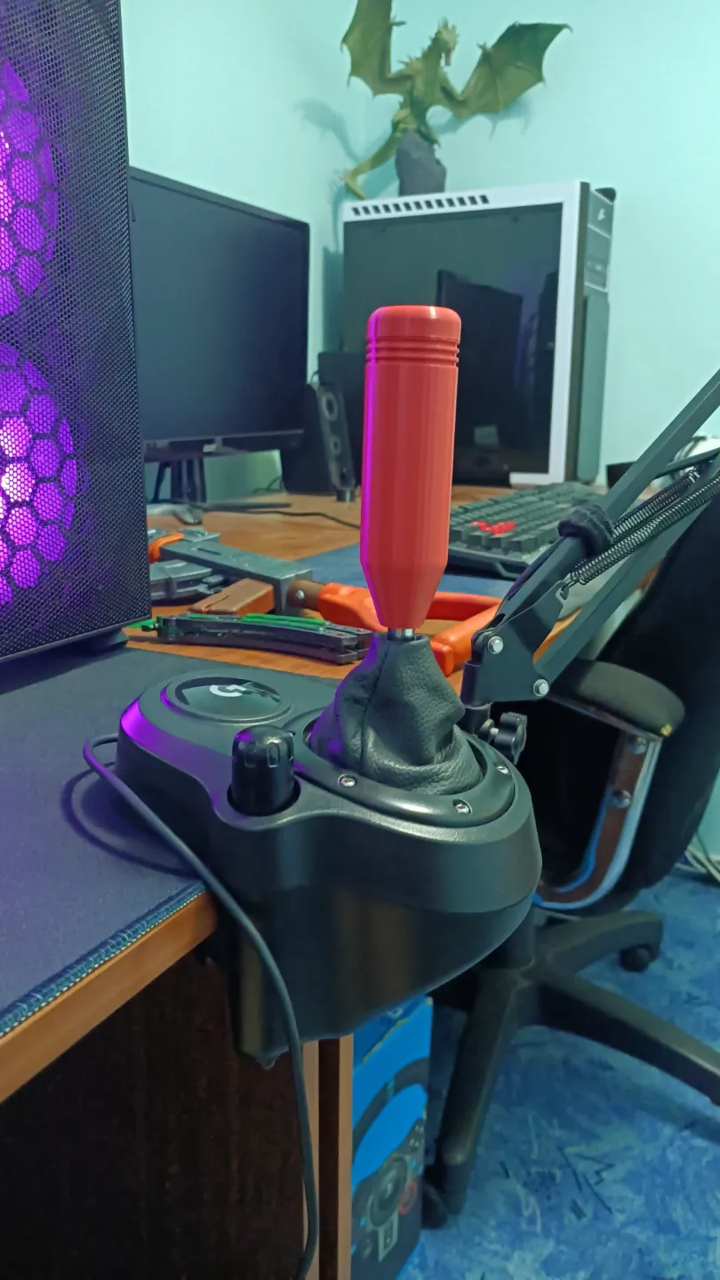 Logitech G29 920 Shifter Knob Free 3d Print Model Makerworld
