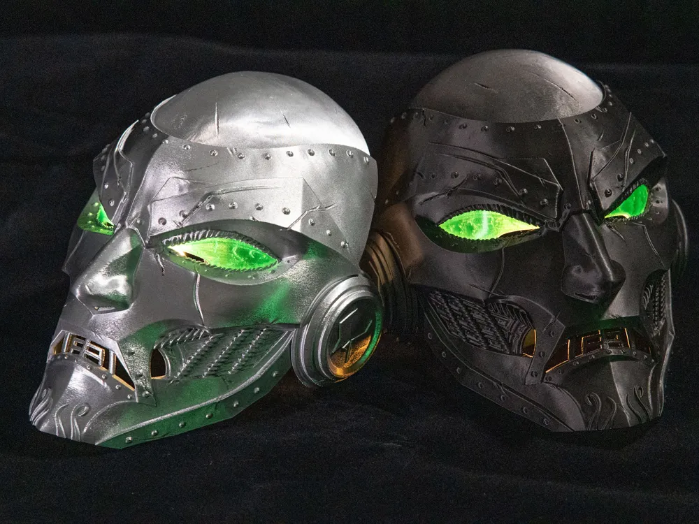 Dr. Doom Mask (Life Size) - Marvel - Free 3D Print Model - MakerWorld