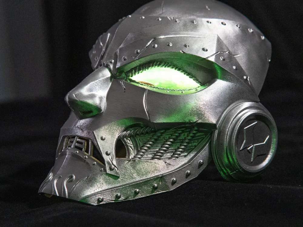Dr. Doom Mask (Life Size) - Marvel by sarwtin MakerWorld: Download Free ...