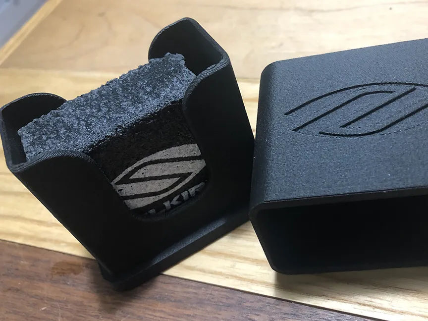 Pickleball paddle cleaning block case - Free 3D Print Model - MakerWorld