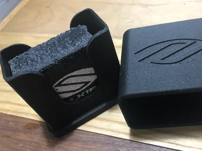 Pickleball paddle cleaning block case - Free 3D Print Model - MakerWorld