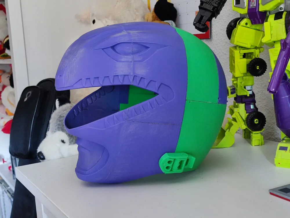 Red Power Ranger Helmet for A1 mini - Free 3D Print Model - MakerWorld