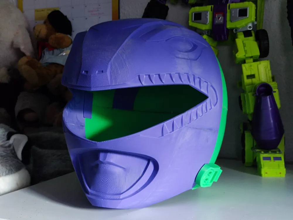Red Power Ranger Helmet for A1 mini - Free 3D Print Model - MakerWorld