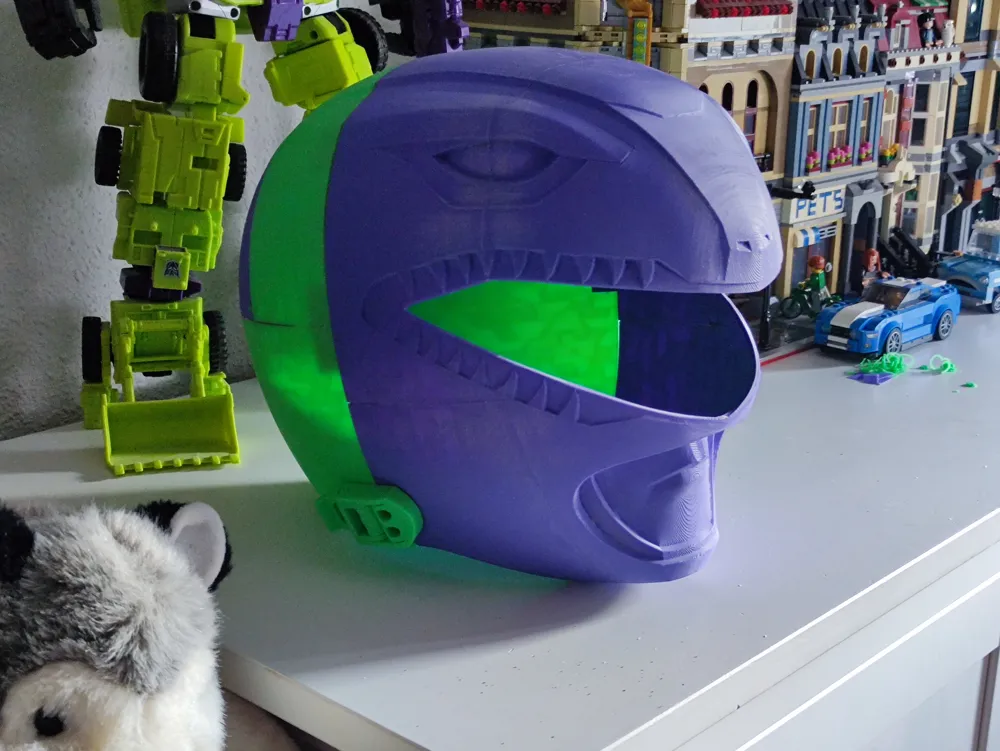 Red Power Ranger Helmet for A1 mini - Free 3D Print Model - MakerWorld