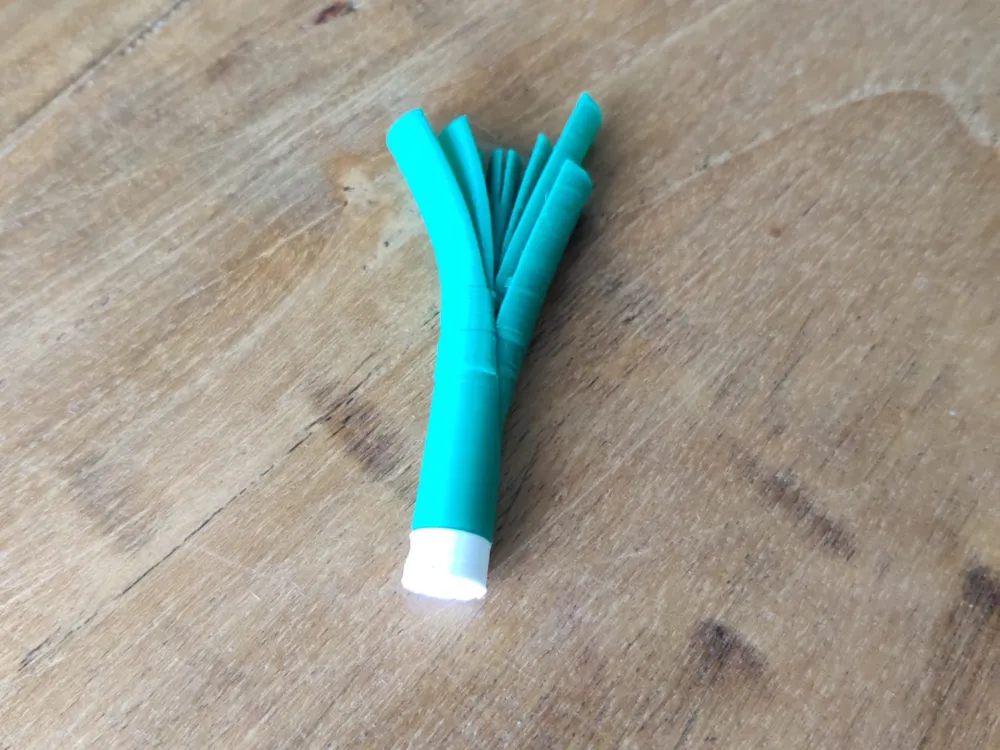 Miniature leek model by wouterkuijpers - MakerWorld