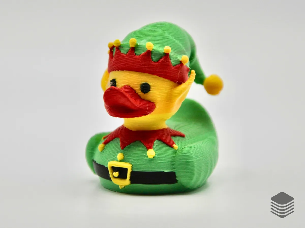 Christmas Elf Duck - Free 3D Print Model - MakerWorld