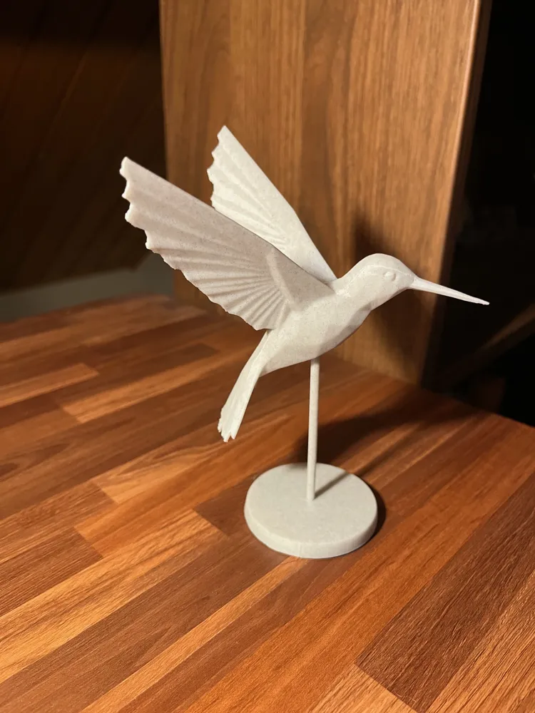Hummingbird Low Poly - Free 3D Print Model - MakerWorld
